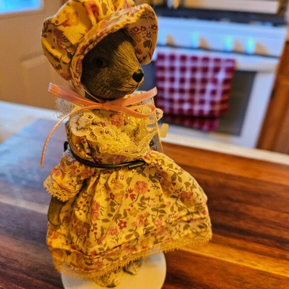 Accents | Vintage Mouse Collectors Doll Authentic Clothes On A Stand ...
